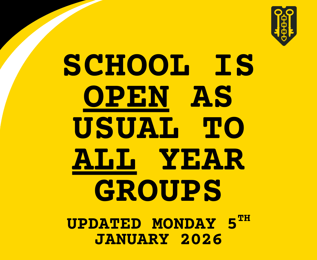 POOL HAYES ACADEMY IS OPEN AS USUAL TO ALL YEAR GROUPS - Pool Hayes Academy